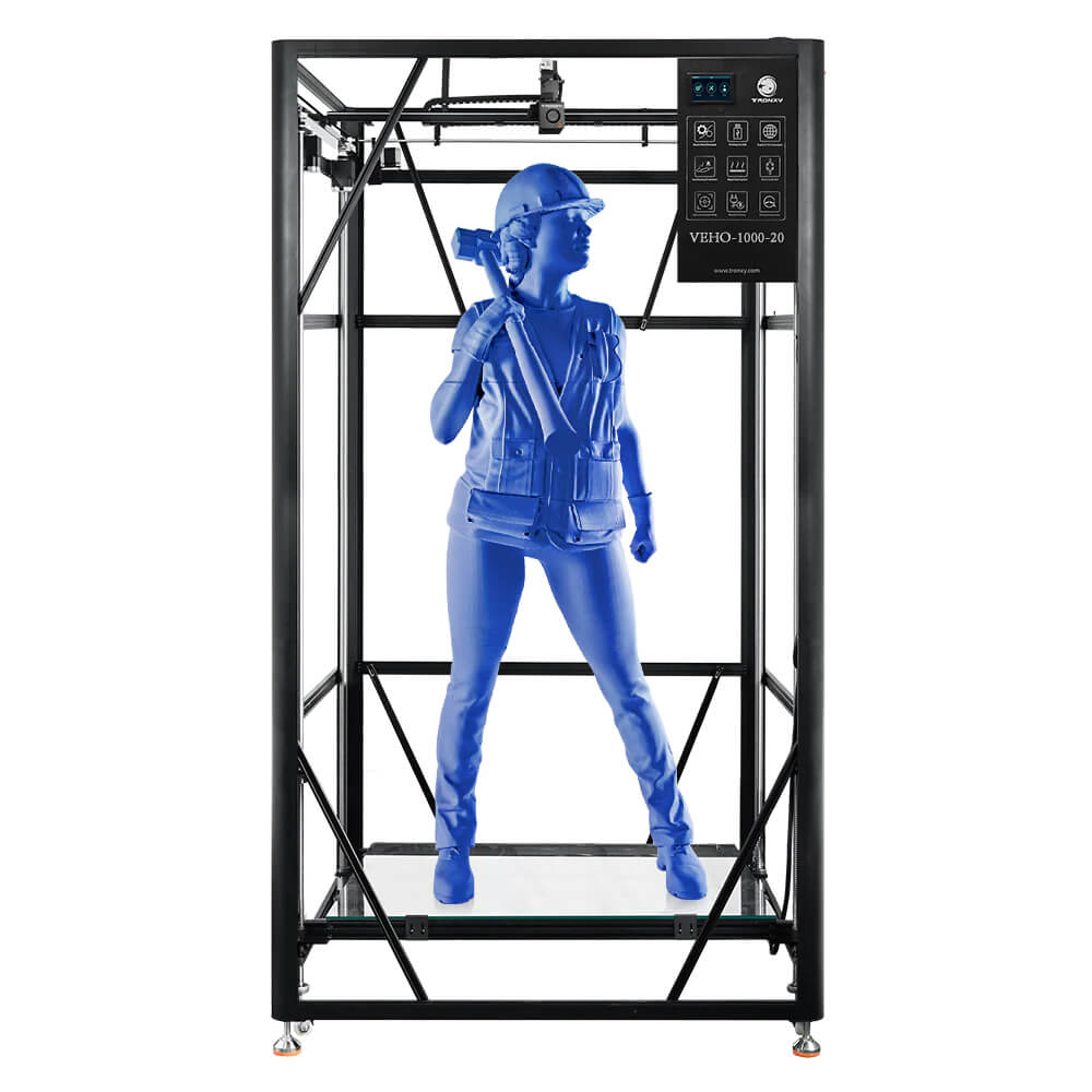 Tronxy Veho 1000 20 Large Scale 3d Printer 