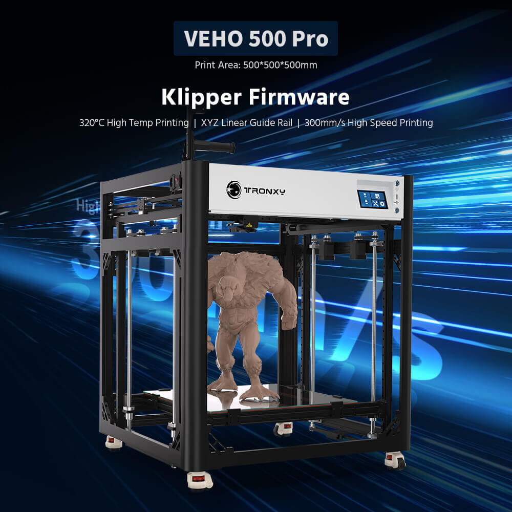Tronxy Veho 500 Pro Fast 3D Printer 500x500mm