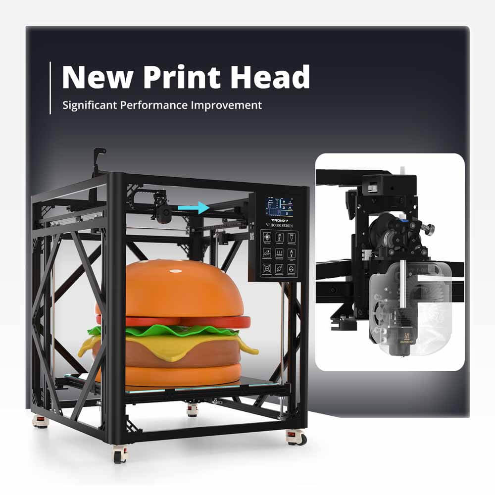 Tronxy Veho Pro Large 3D Printer - Fast 300mm/s Speed